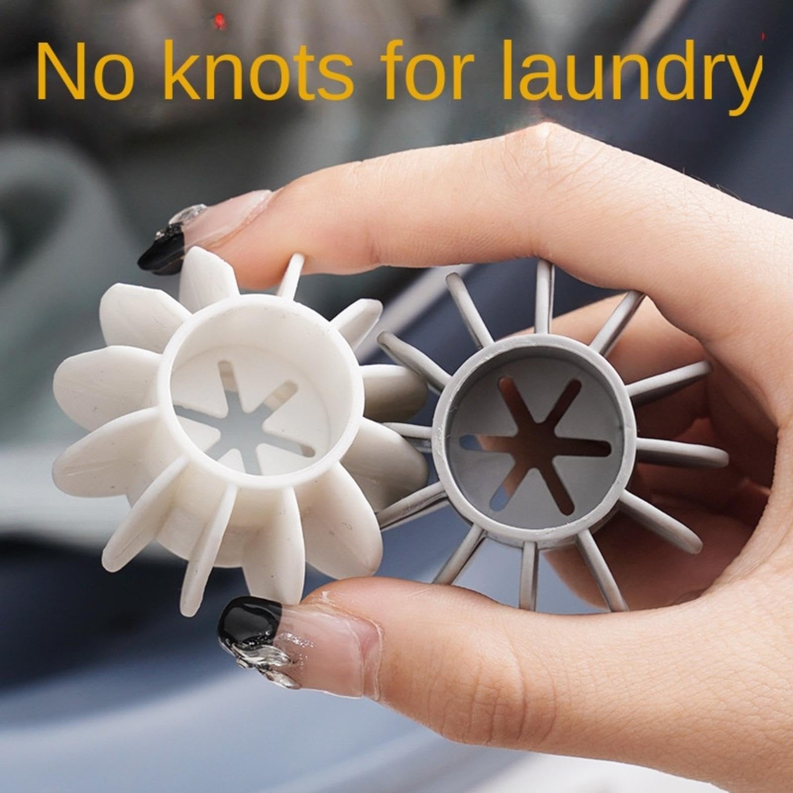 Anti-tangle laundry ball – blauue